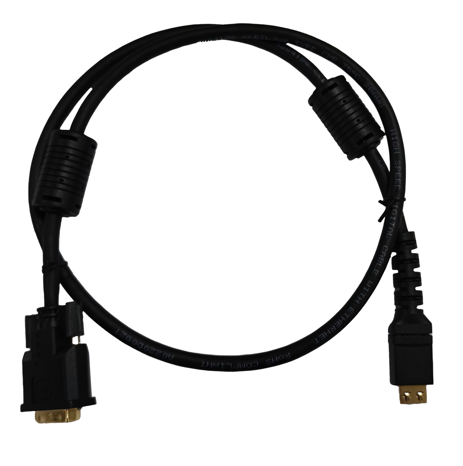 Medical Grade HDMI to DVI-D Cable – Broadata Communications Inc.